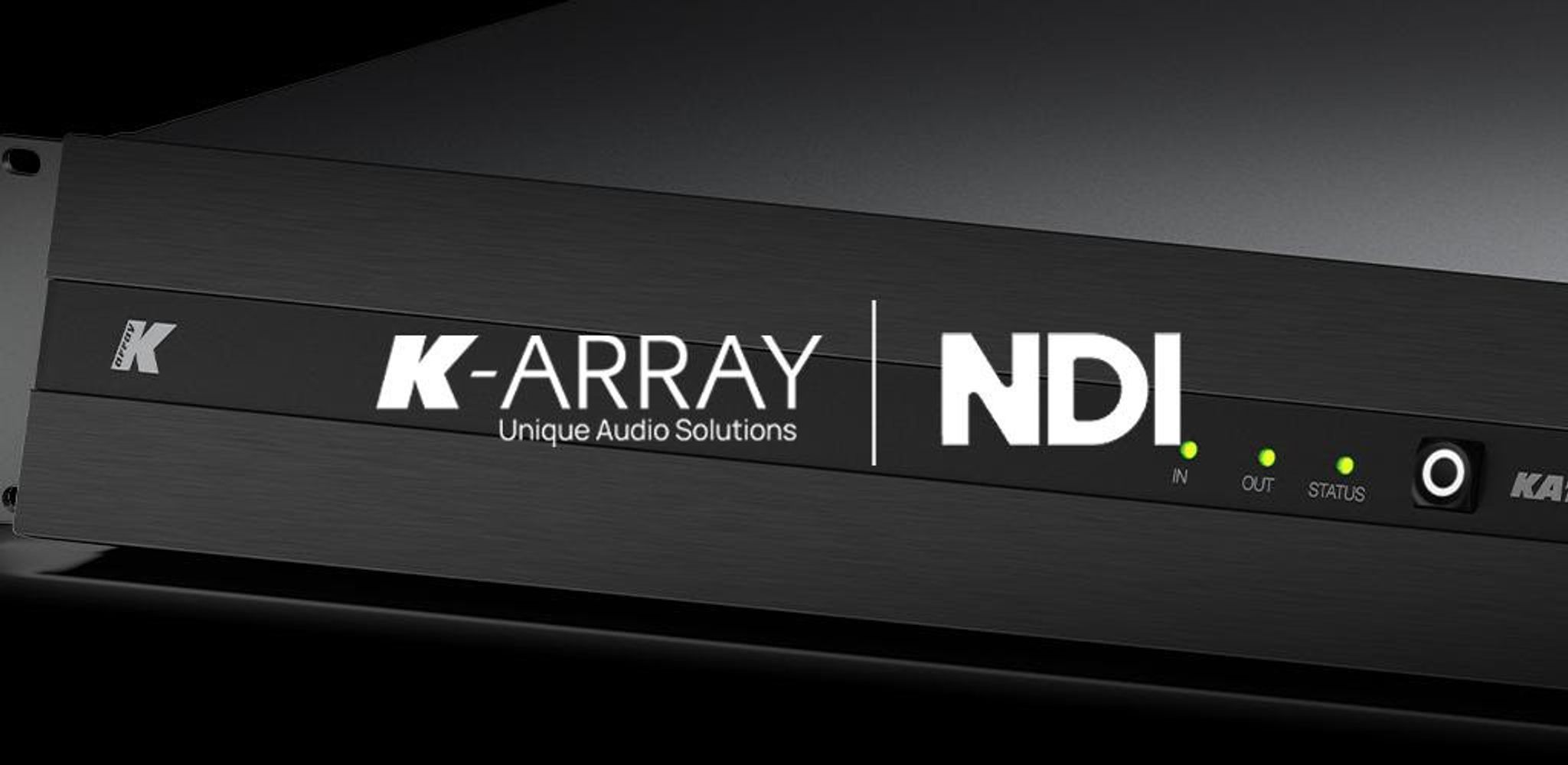 K-array - K-array Adopts NDI Across its Kommander Range of Amplifiers